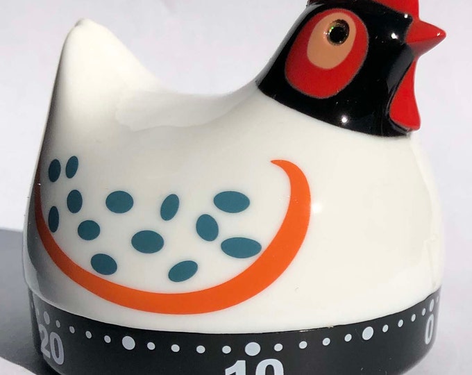 Vintage Ceramic Rooster Egg Timer Holder Hourglass Holder Vintage ...