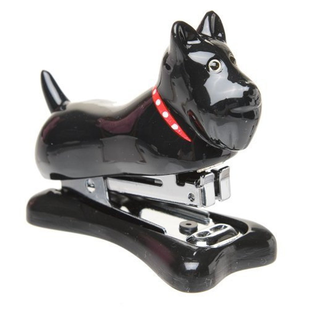 Small Dog Stapler Glossy Detailed Decorative - Etsy
