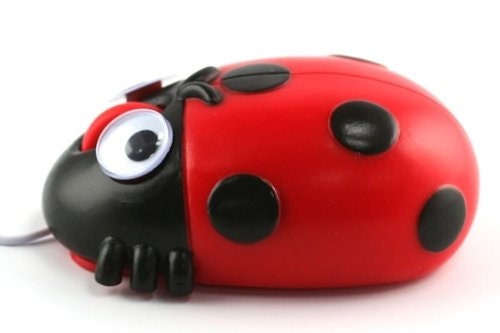 Ladybug Computer Mouse With Bobble Eyes and Mood Light - Etsy