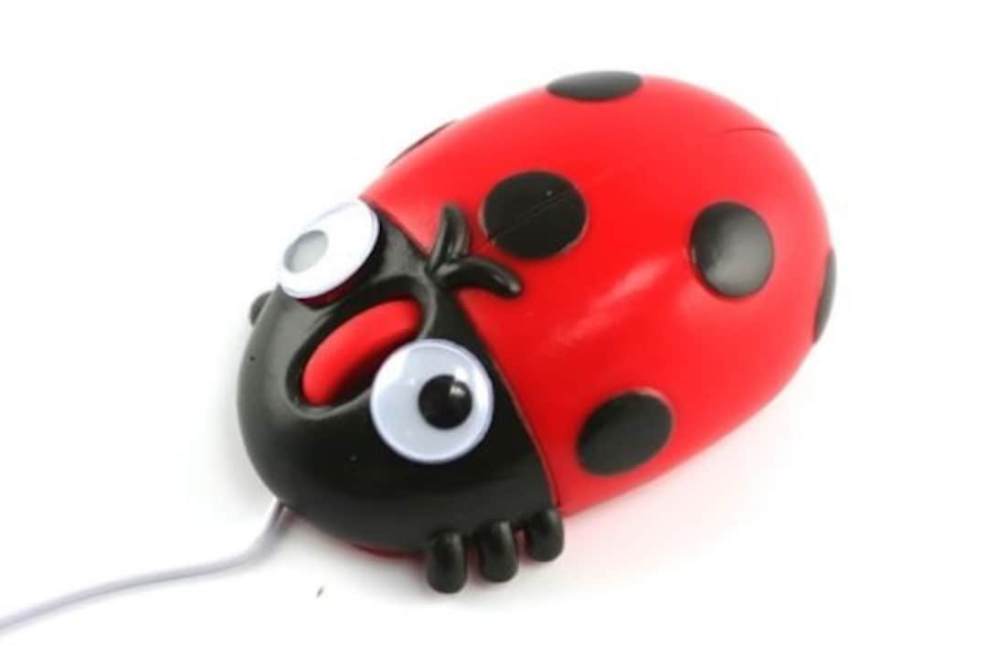 Ladybug Computer Mouse With Bobble Eyes and Mood Light - Etsy