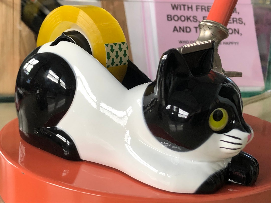 Cat Tape Dispenser Glossy Detailed - Etsy