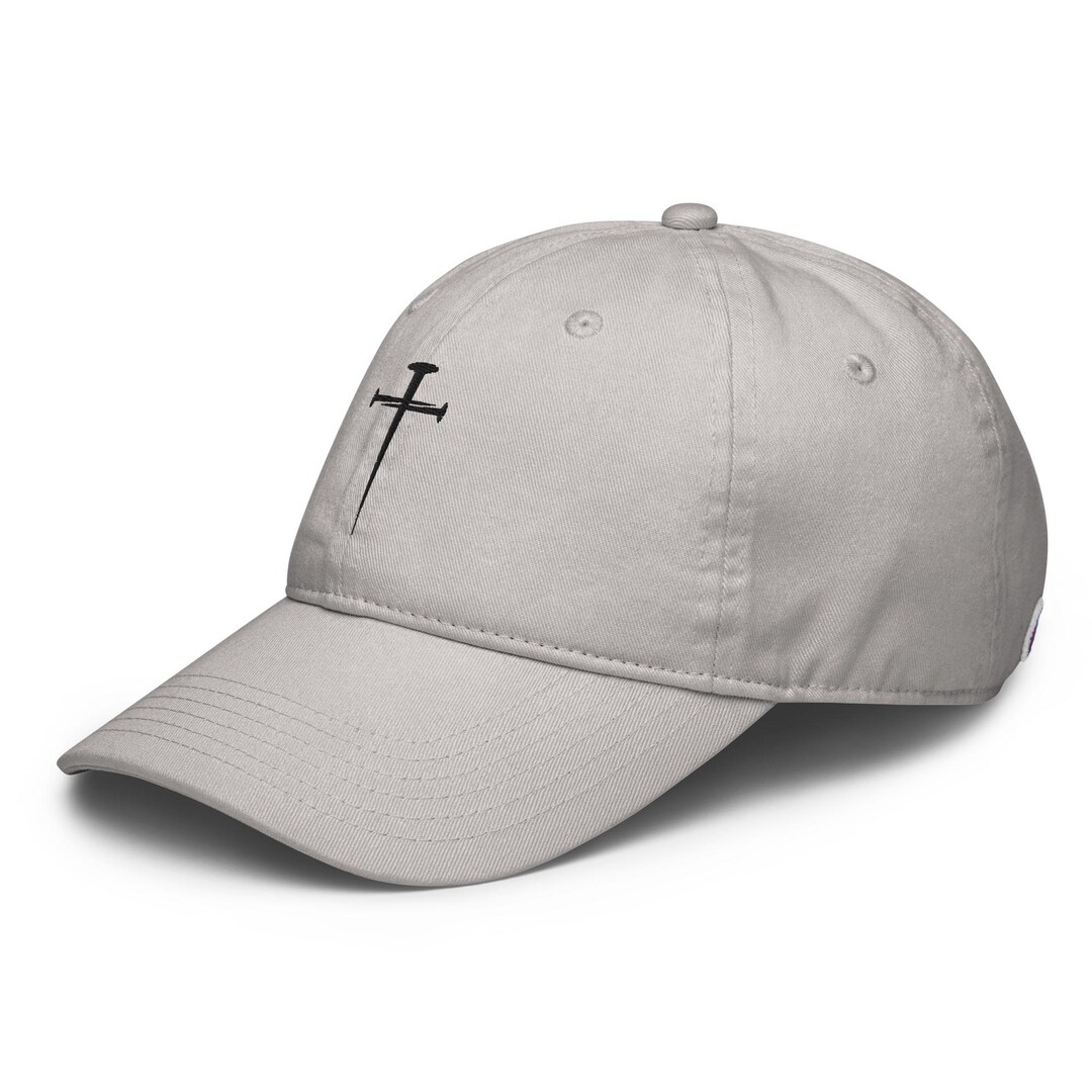 Strength in the Cross: 3 Nail Cross Champion Hat - Etsy