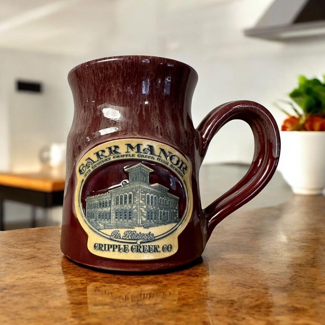 Deneen Hand Thrown Pottery Carr Manor Cripple Creek CO Drip Glaze ...