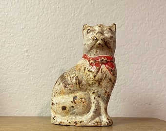 Cast Iron Cat Bank - Etsy