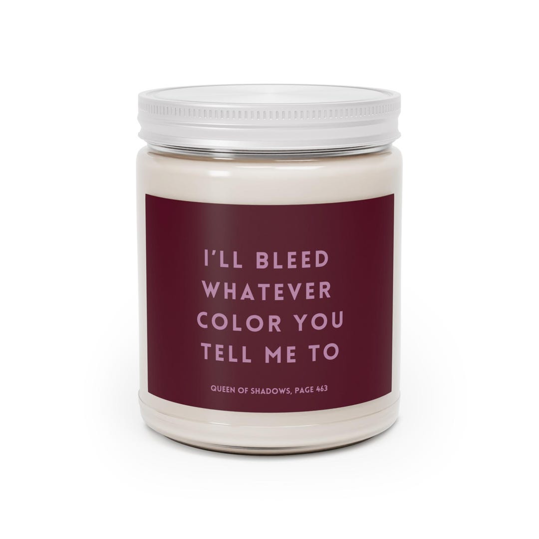 Throne of Glass Candle: Manon Blackbeak, Soy Wax Scented Candle (9oz ...