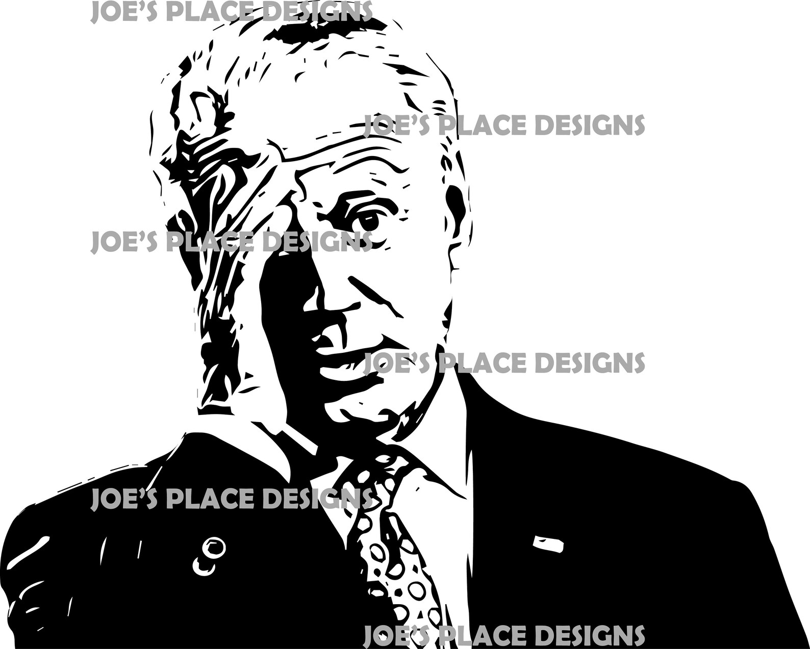 Joe Biden Head on Hand Vector Image File EPS and SVG Formats - Etsy