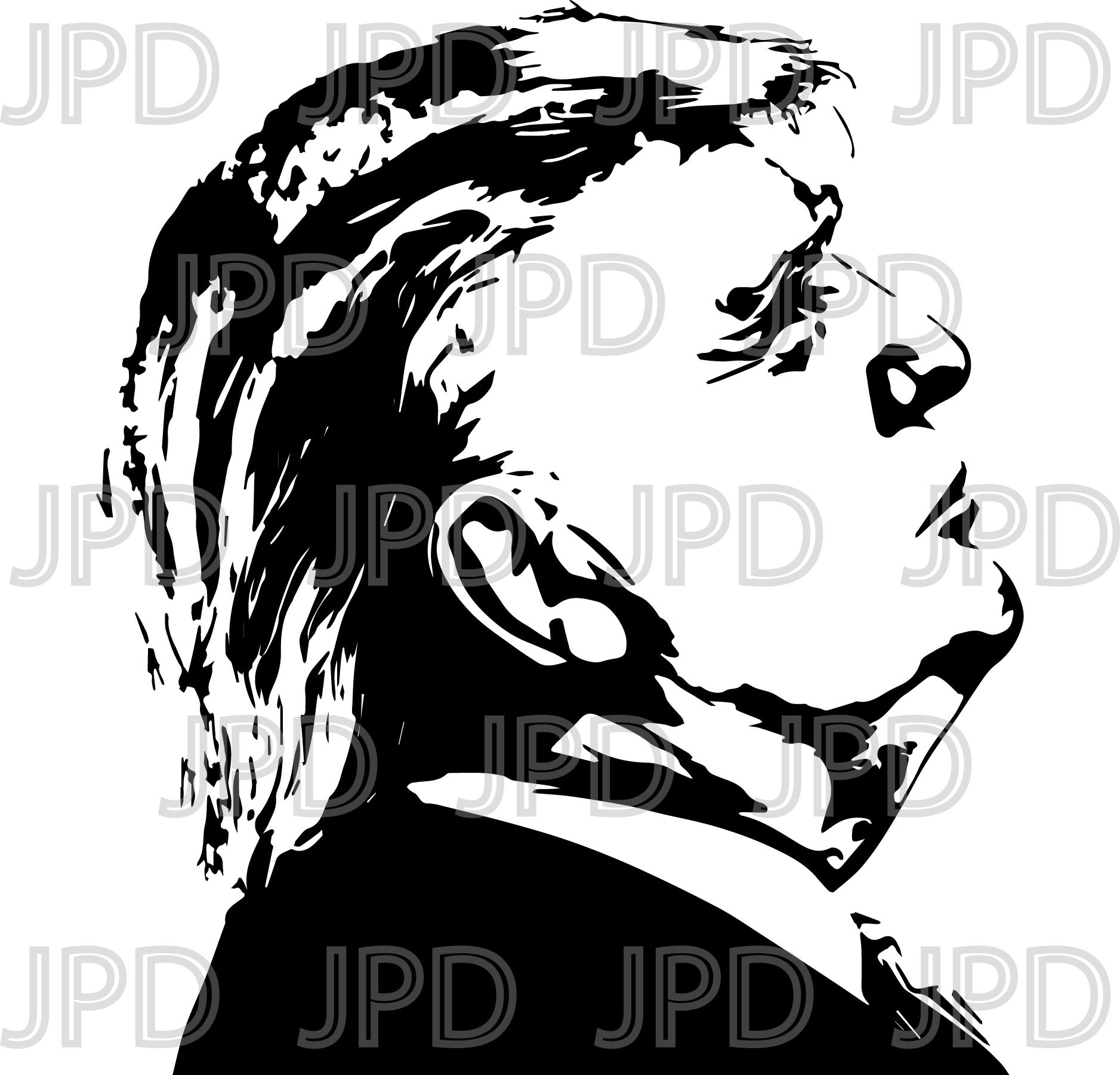 Donald Trump Profile Vector Image Files (.svg, .pdf, .ai, & .eps ...