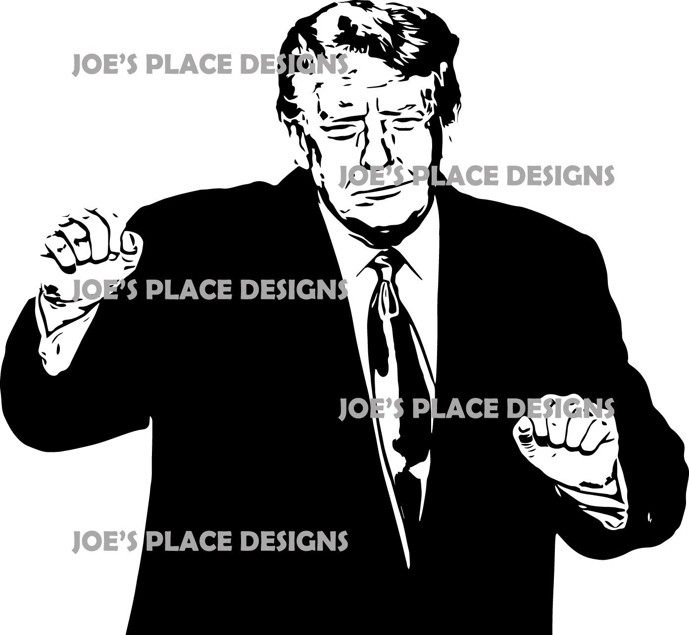 Trump Dancing Vector Image Files (EPS and SVG Formats) - Etsy