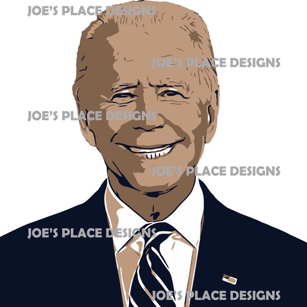 Biden Face Svg - Etsy