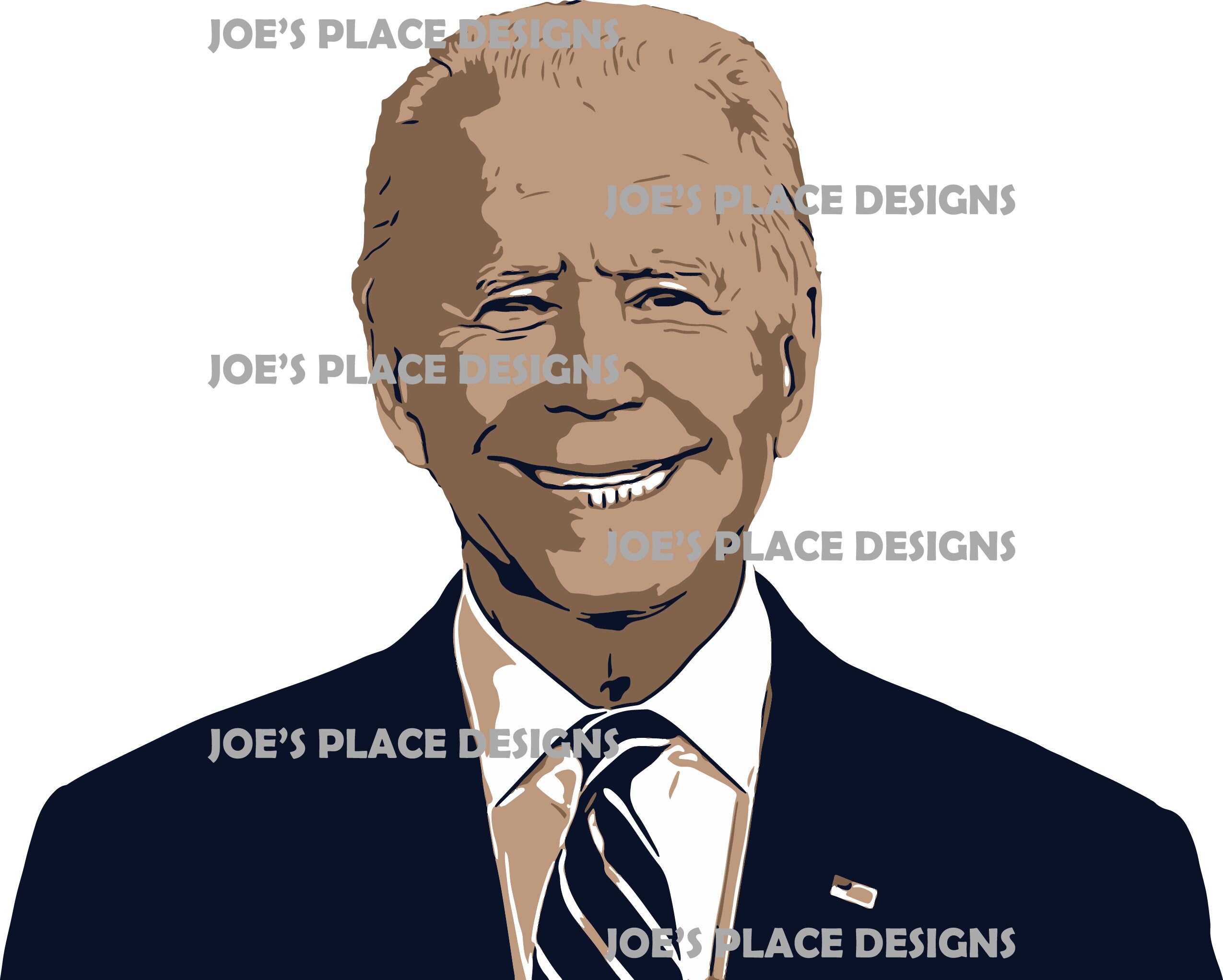 Joe Biden Joker Face Vector Files Color EPS and SVG Formats - Etsy