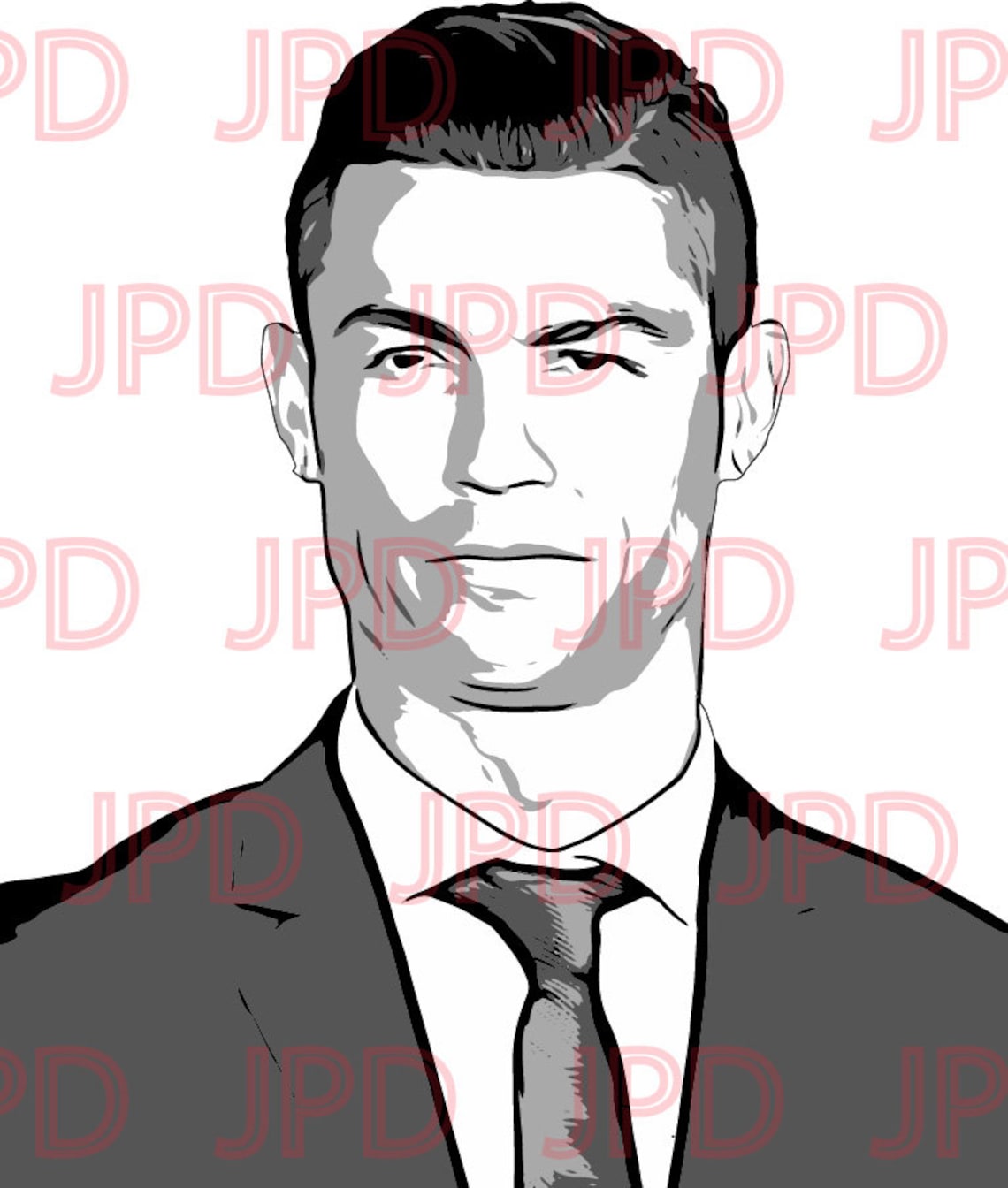 Cristiano Ronaldo Vector Image Files (.svg, .pdf, .ai, & .eps Formats ...
