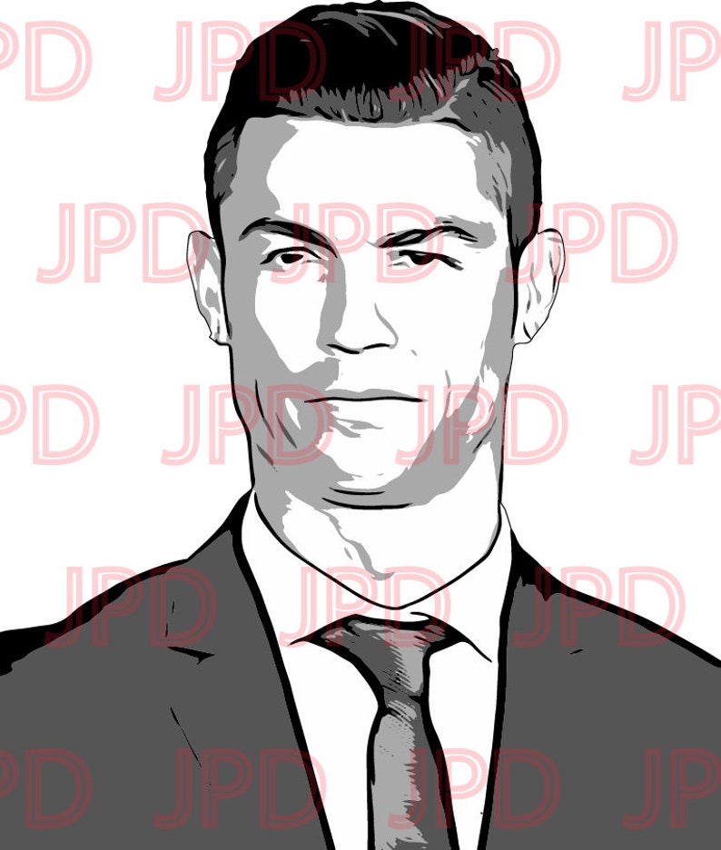 Cristiano Ronaldo Vector Image Files (.svg, .pdf, .ai, & .eps Formats ...