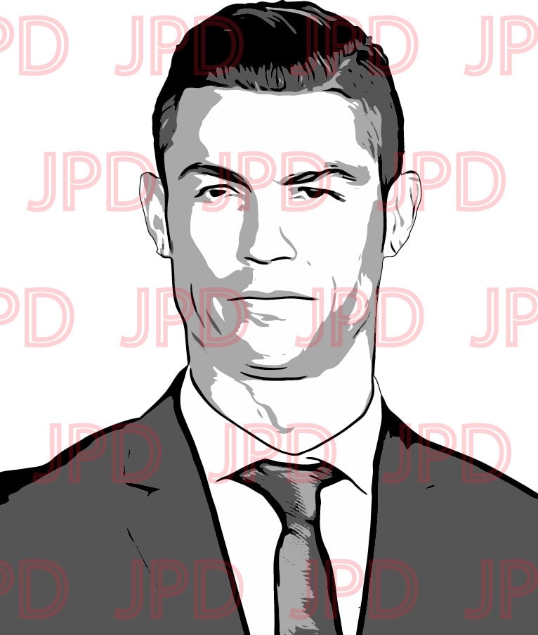 Cristiano Ronaldo Vector Image Files .svg, .pdf, .ai, & .eps Formats ...