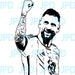 Lionel Messi Vector Image Files (.svg, .pdf, .ai, & .eps Formats) Plus ...