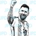 Lionel Messi Vector Image Files .svg, .pdf, .ai, & .eps Formats Plus ...