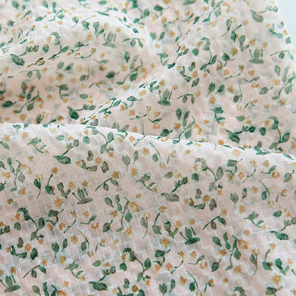 Embroidered Chiffon Dress - Etsy