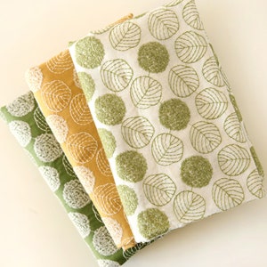 Leaf Embroidered Cotton Fabric,floral Quilting Cotton Fabric,floral ...