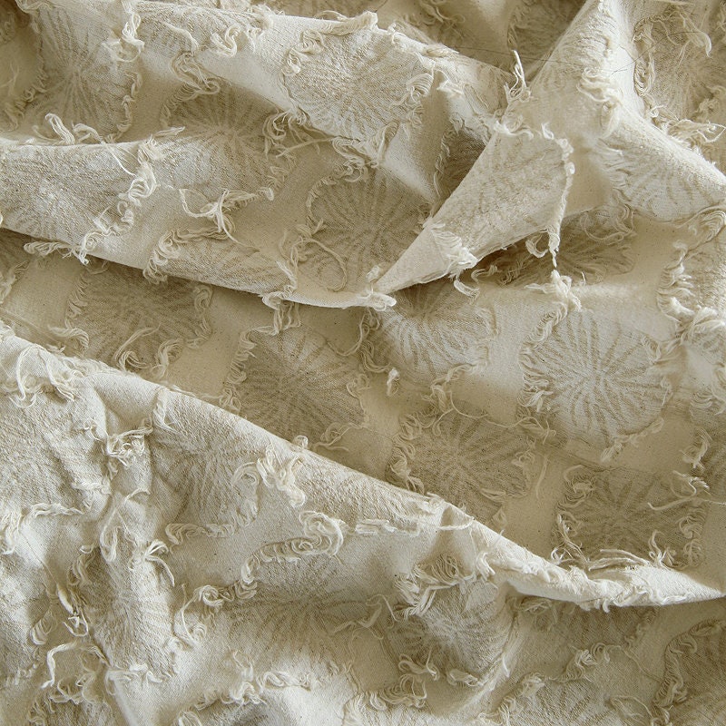 Embroidered Fabric - Etsy