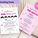 Editable NSYNC Bachelorette Cupcake Toppers, Bachelorette Party Cupcake ...