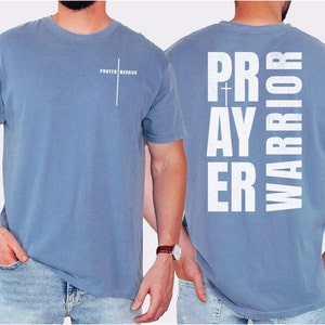 Prayer Warrior Shirt, Christian Shirt, Prayer Gifts, Christian Gift ...