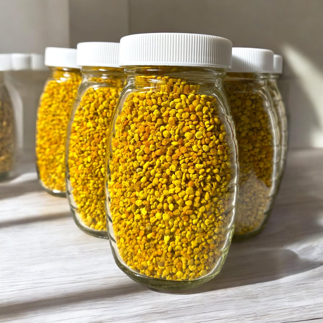 Bee Pollen - 100% Pure Natural - Unfiltered. Sweet and Crunchy - 4oz - Etsy