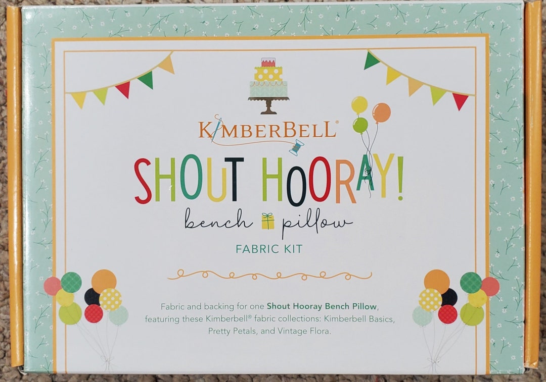 Kimberbell Shout Hooray - Etsy