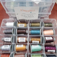 Glide 2024 Thread Color Chart. Includes Glisten, Affinity, Luminary ...