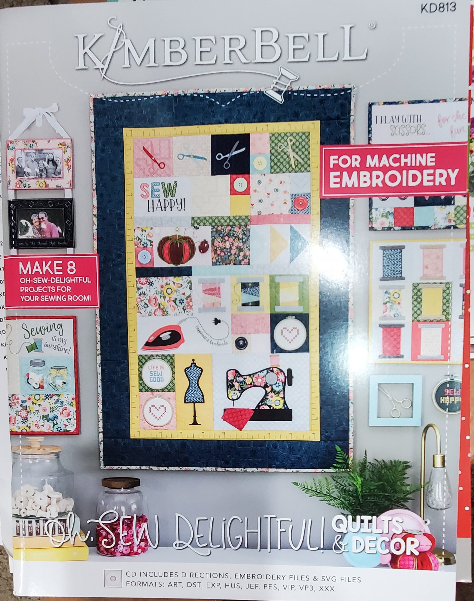 Kimberbell Oh Sew Delightful Pattern/book AND Embellishment Kit - Etsy