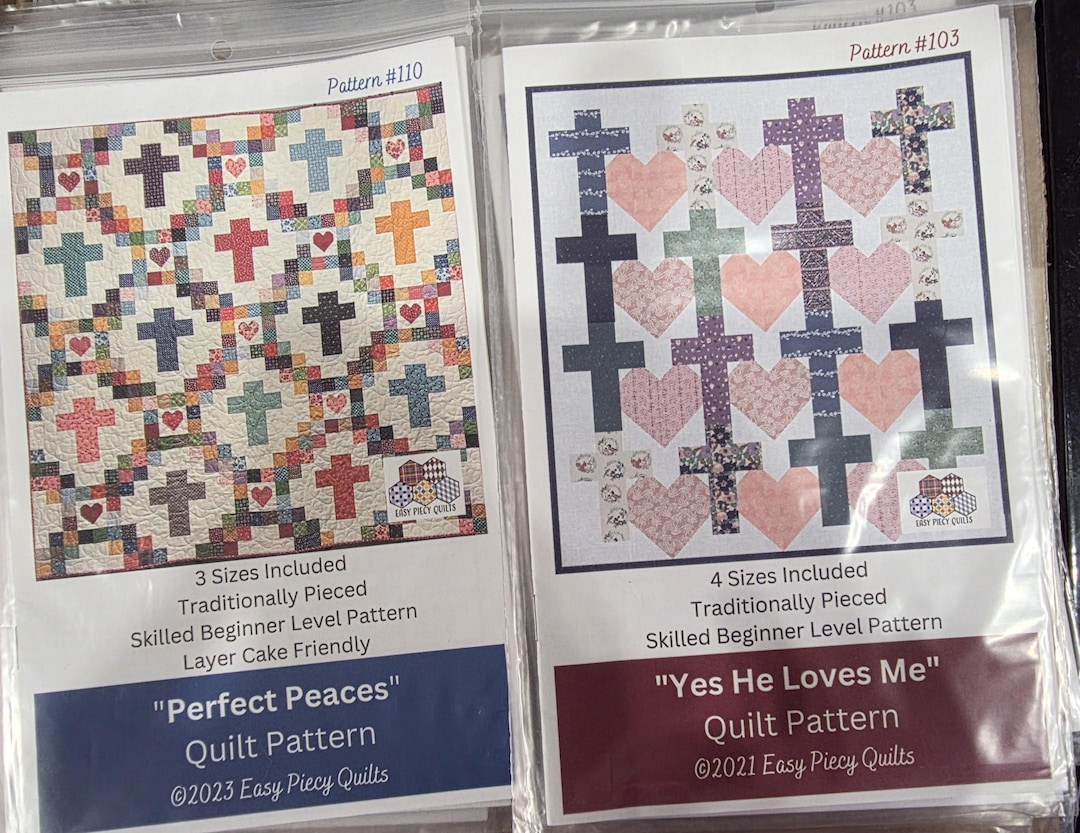 Quilt Pattern by Easy Piecy Quilts - Etsy