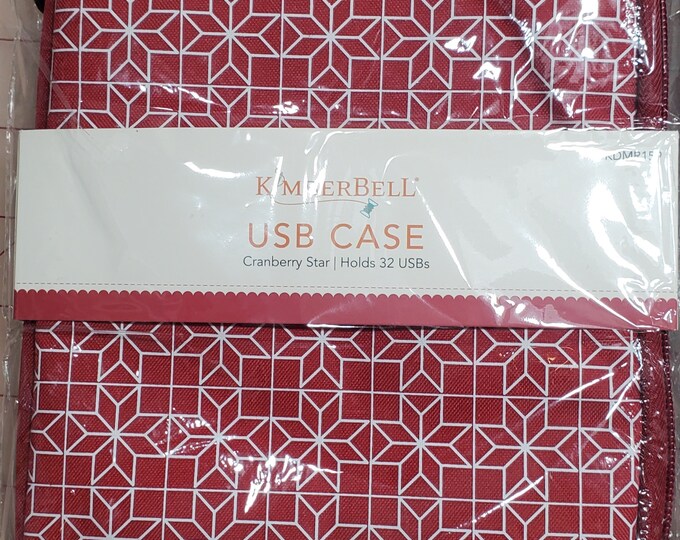 Kimberbell Tape Dispenser OR USB Case - Cranberry - Etsy