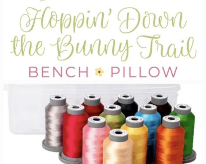 Kimberbell Hoppin Down the Bunny Trail Glide Thread Kit - Etsy