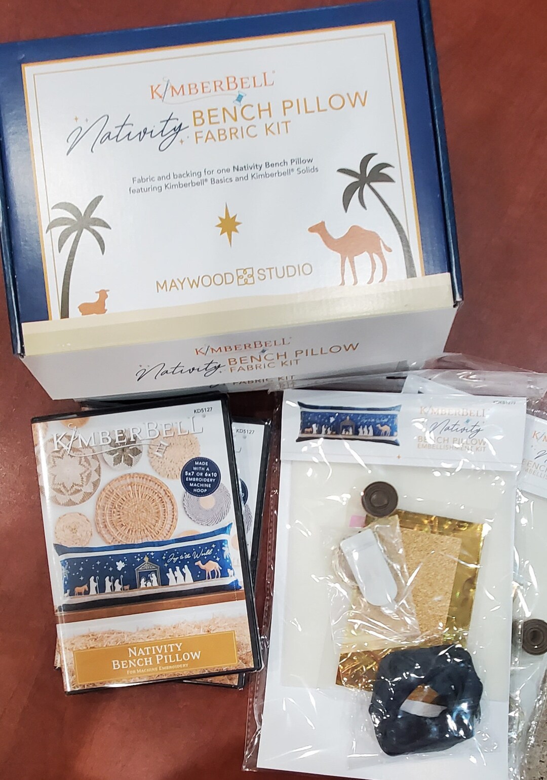 Kimberbell Nativity Bench Pillow - Etsy