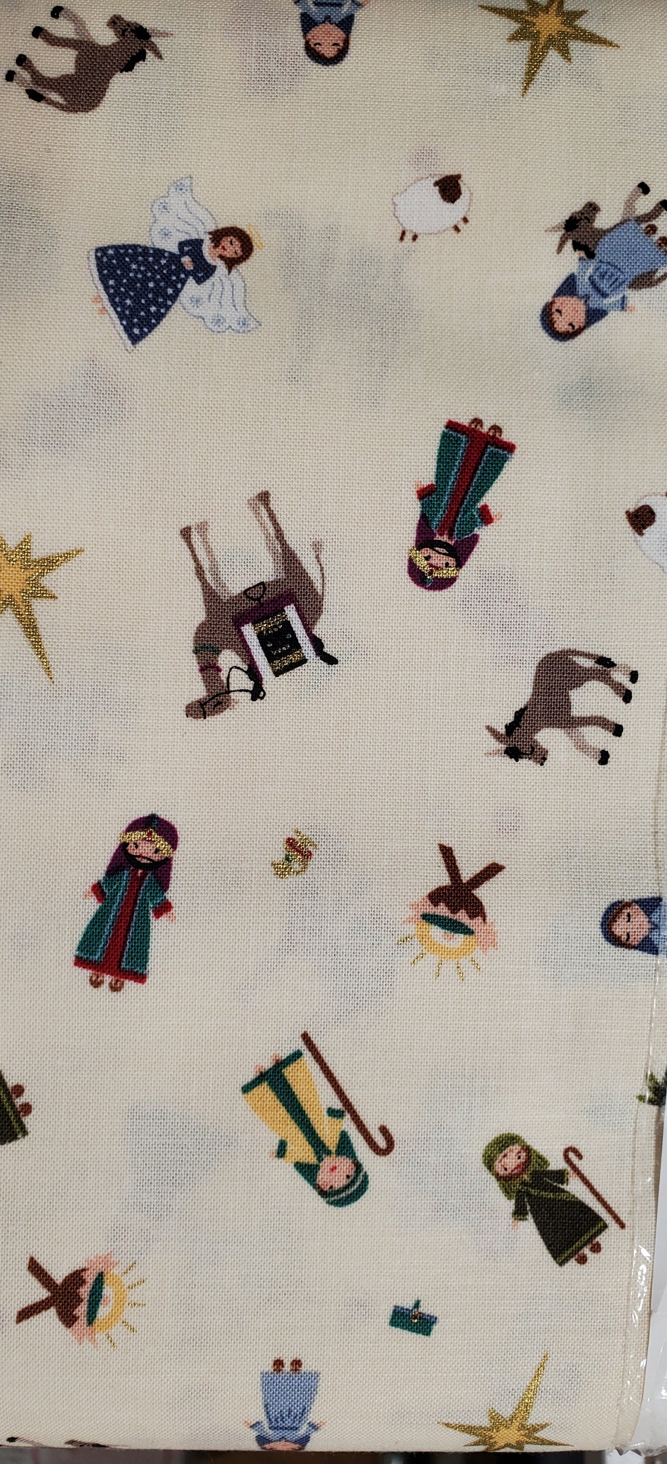 Riley Blake Designs Silent Night Fabric - Etsy