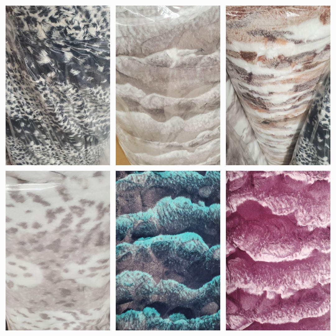 Lux Cuddle Prints by Shannon Fabrics - Etsy