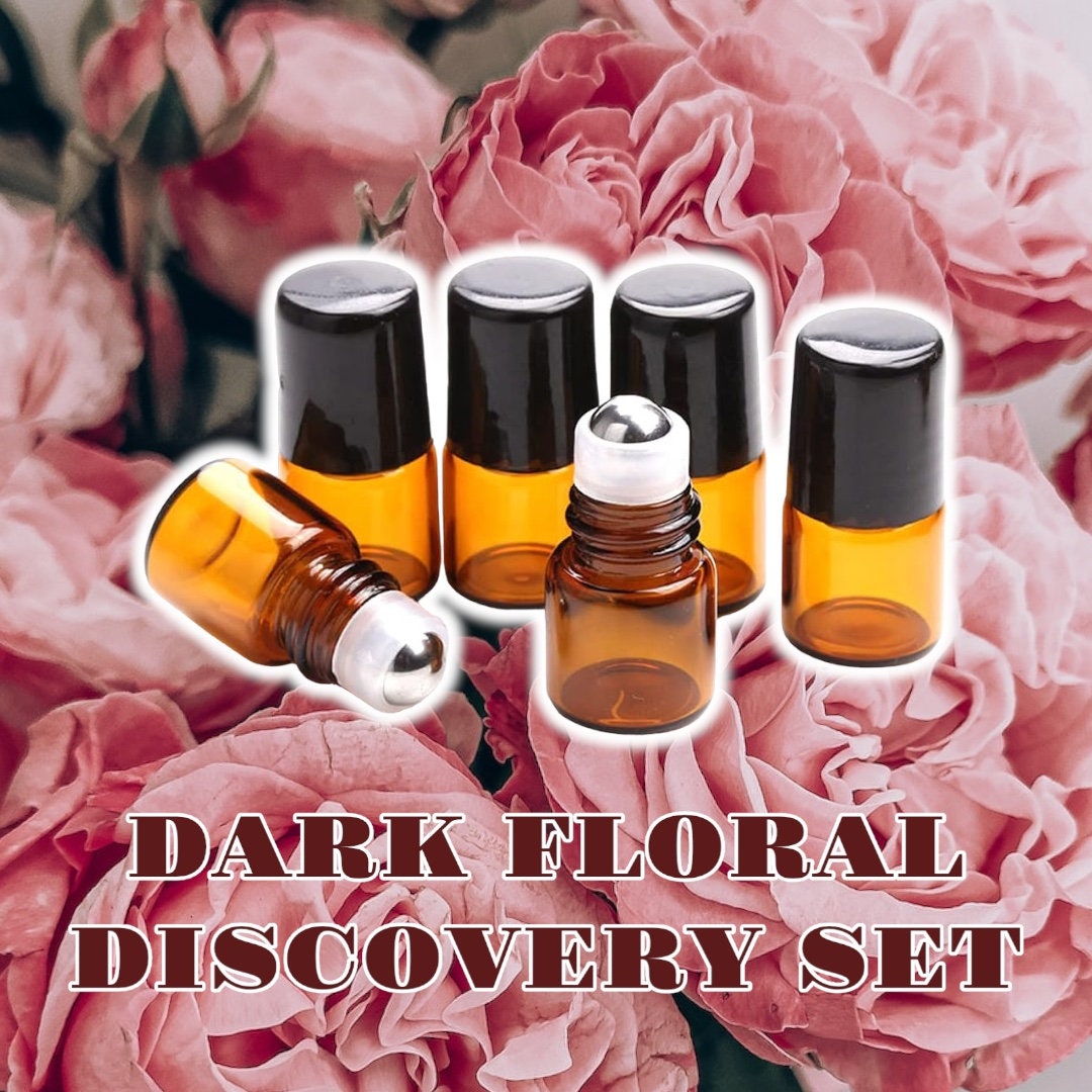 Dark Floral Discovery Set - Perfume Oil Sample, Halal, Arabic, Hair ...