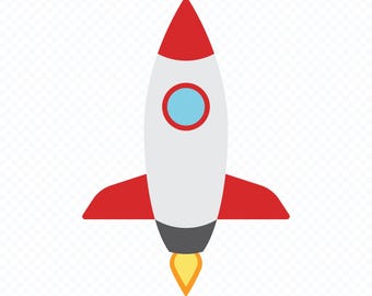 Rainbow Space Shuttle Clip Art Clipart Vector Graphic Svg Png Jpg Eps ...