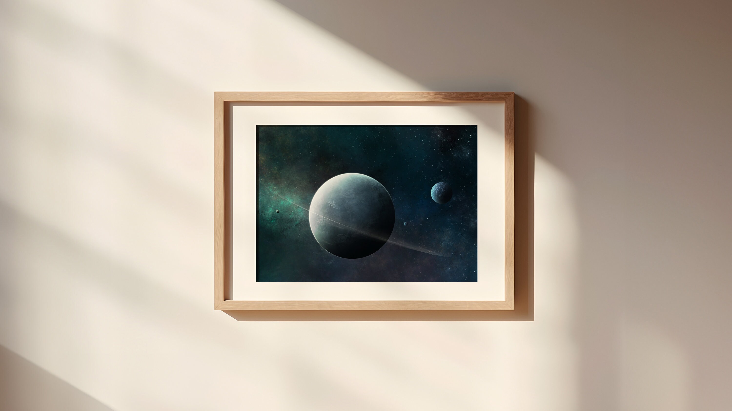 Space Field Digital Painting, Digital Space Art Download, Space Wall ...