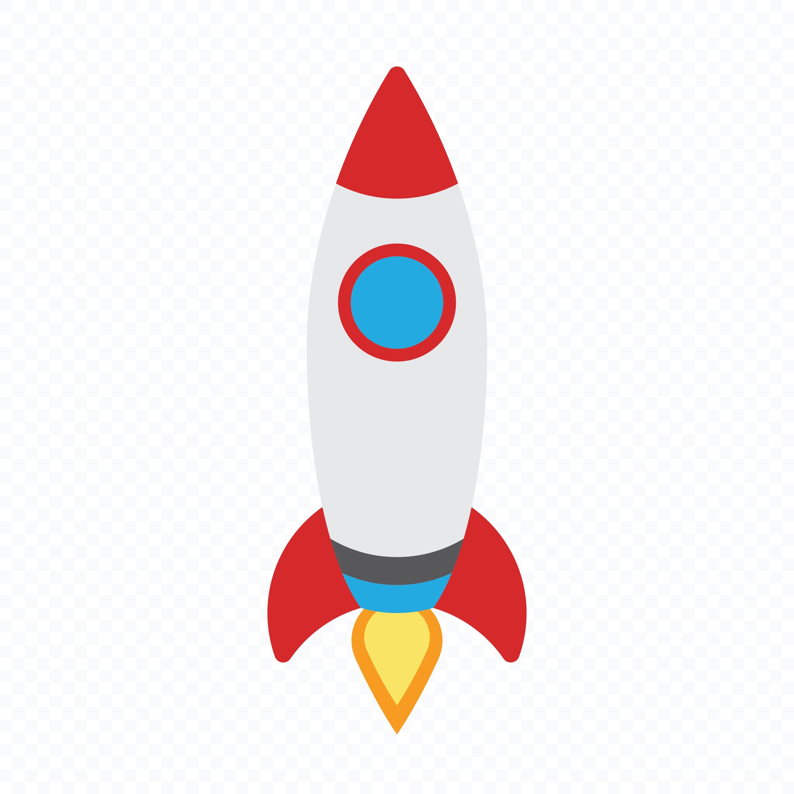 Rocket Ship Clipart: Space Vector Graphic (SVG, PNG) (digital Download ...