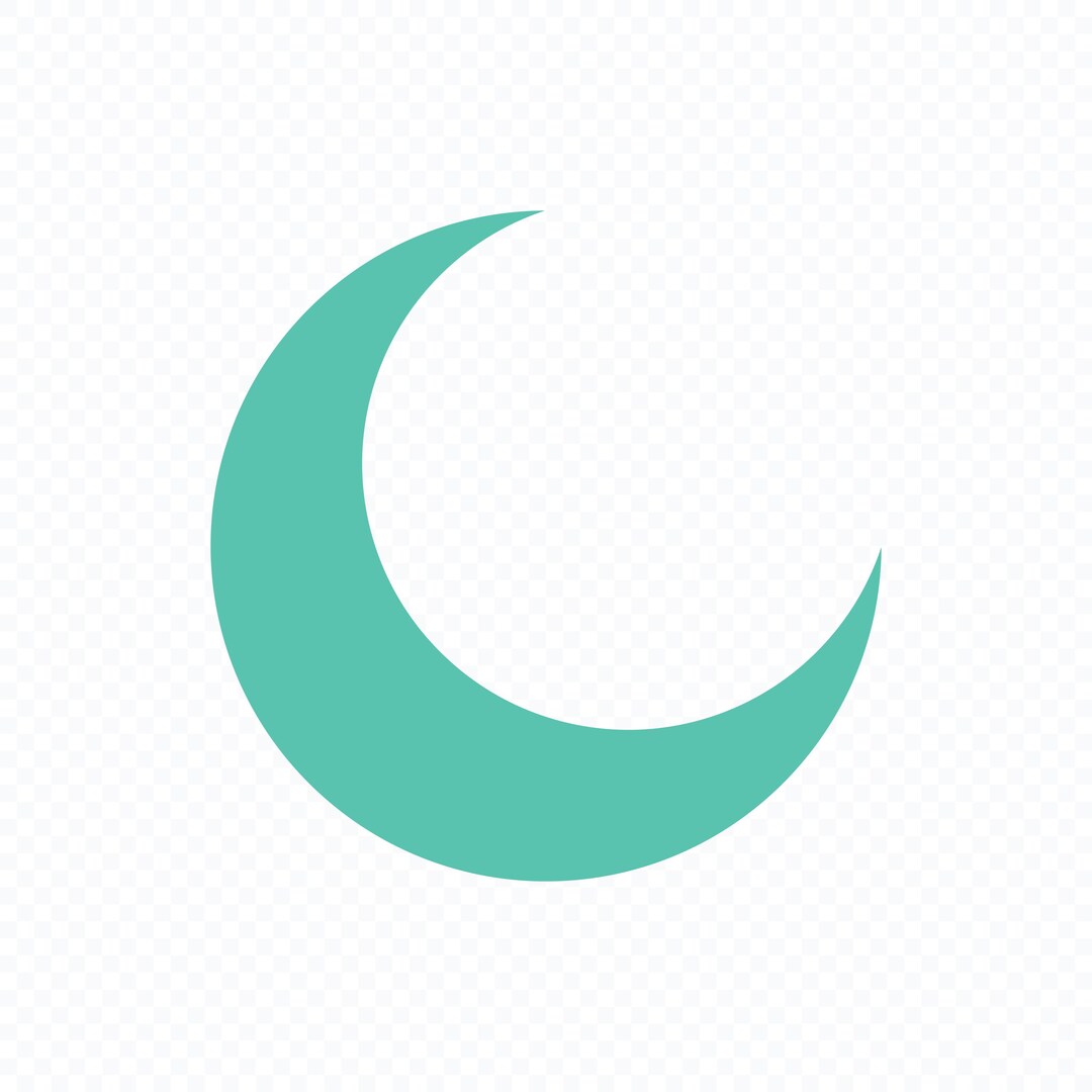Moon SVG - Printable Clipart Cut File, Instant Digital Download, Vector ...