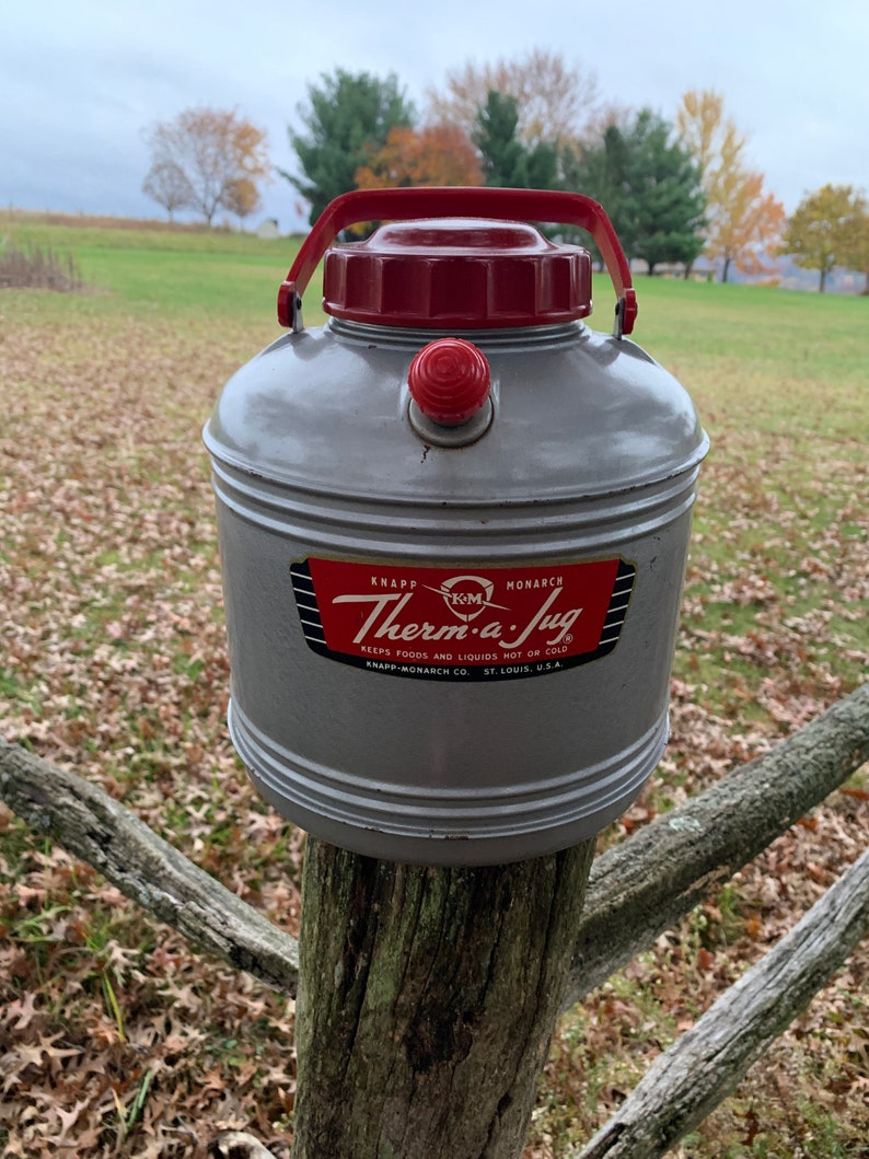Vintage Knapp Monarch Therm-a-jug Thermos - Etsy