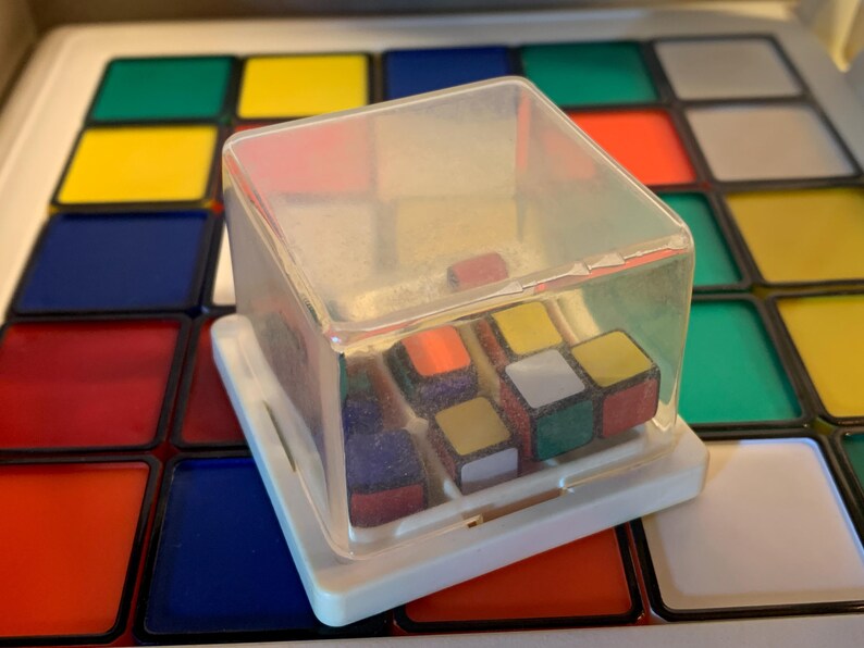 Vintage Rubiks Race Game Rubiks Cube Ideal Toy Corporation Complete ...