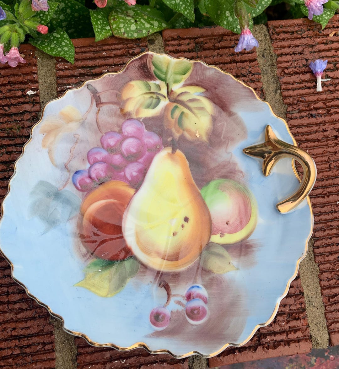 MADE IN Japan-vintage Lefton Nappy Dish Trinket Tray Nut Dish Hand ...