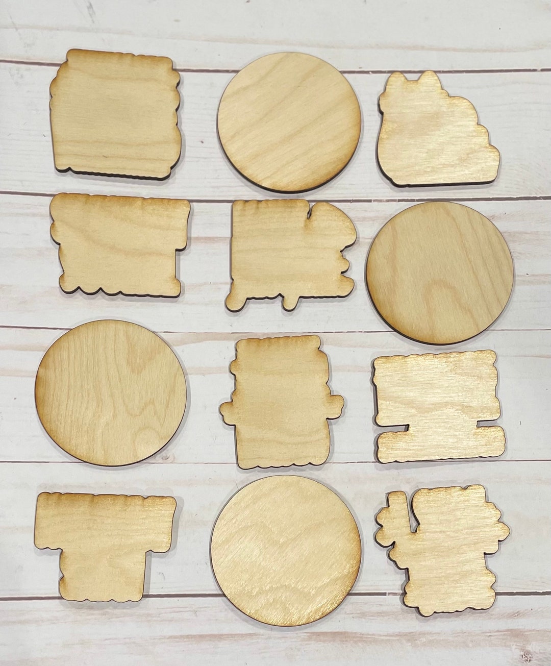 Snarky Empowerment Minis Wood Cut Outs DIY Kit - Etsy