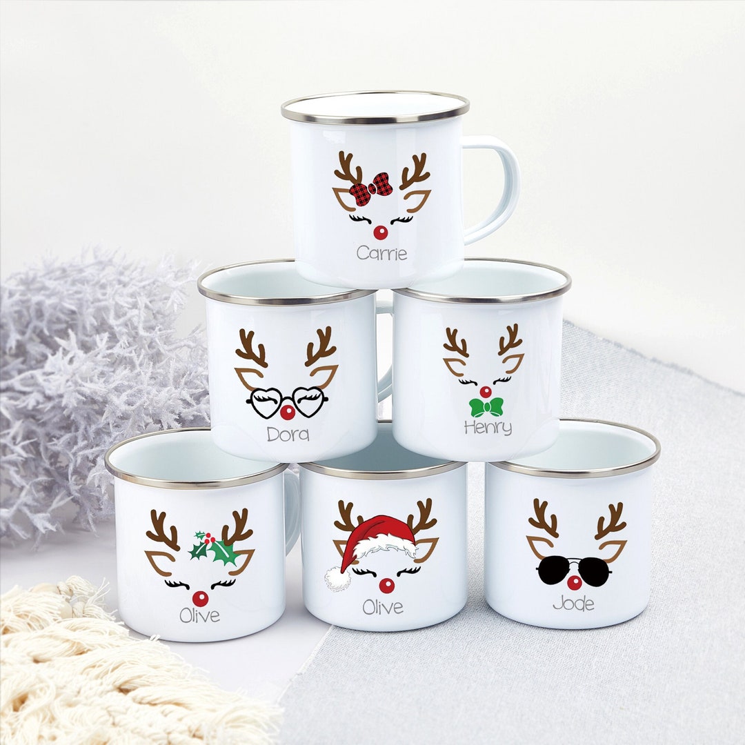 Personalized Kids Mug,christmas Kids Mug,kids Hot Chocolate Mug ...