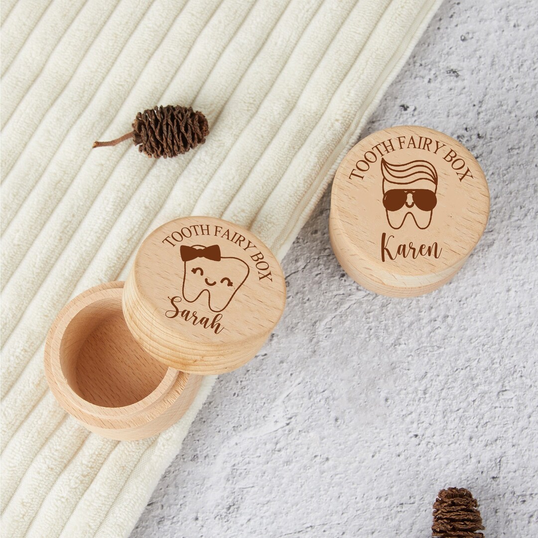 Engraved Tooth Fairy Box,kid's Tooth Fairy Box,personalized Tooth Fairy ...