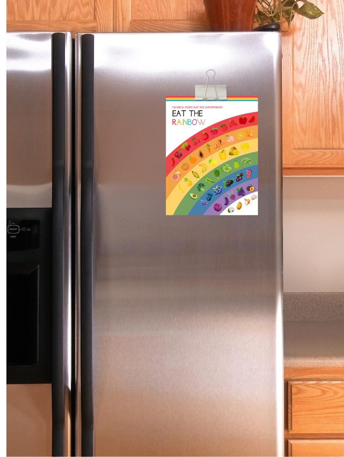 Eat the Rainbow Handouts for Kids – Printable Nutrition Education ...