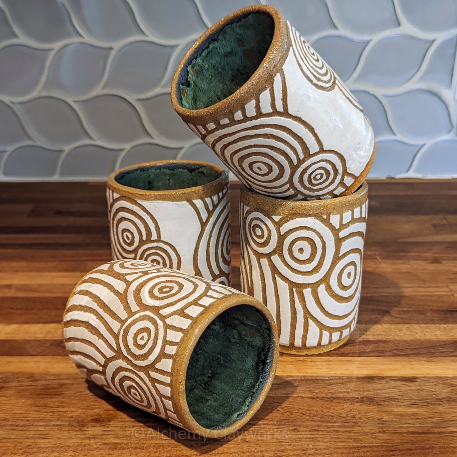 Four Handmade Zelda Tumbler Set - Etsy