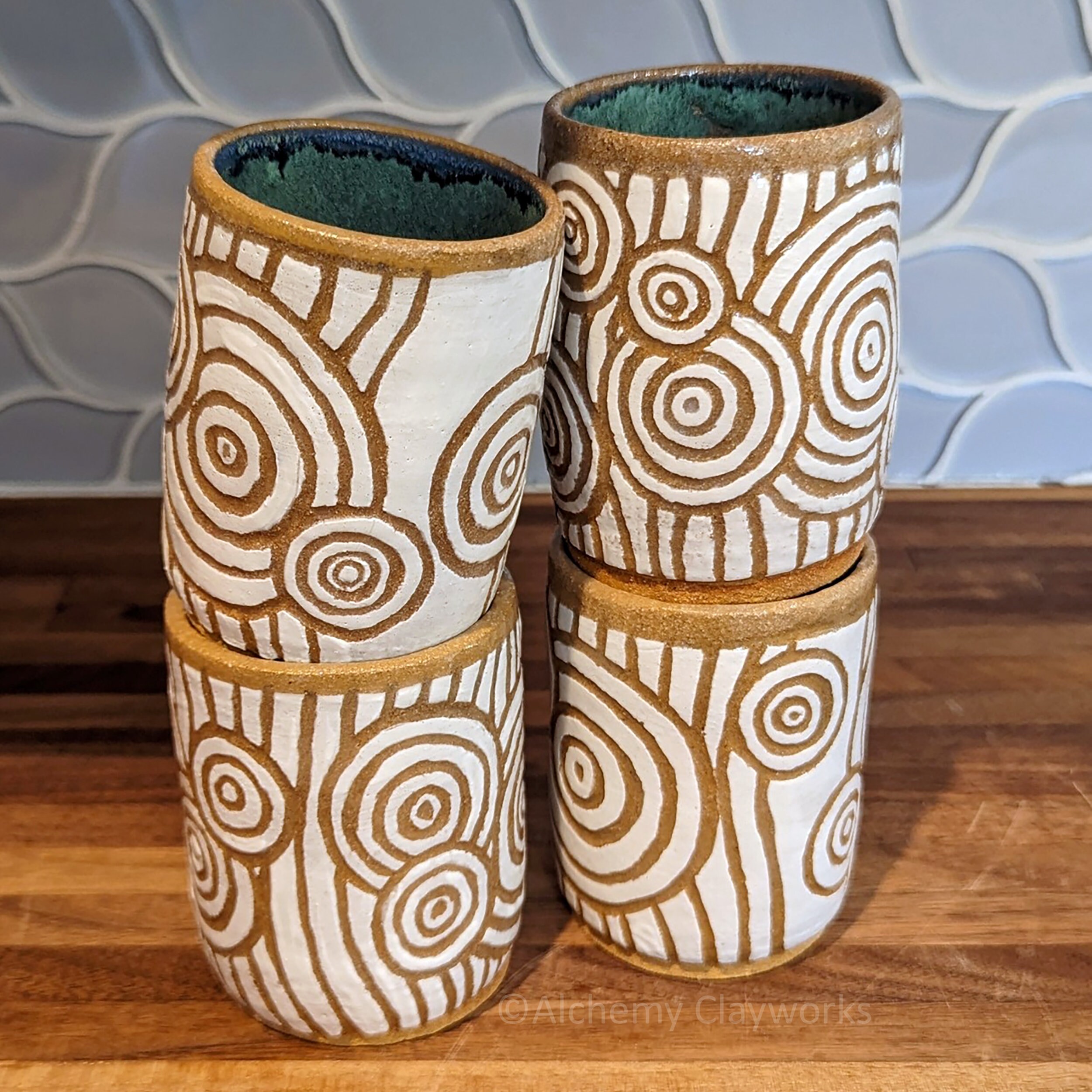 Four Handmade Zelda Tumbler Set - Etsy