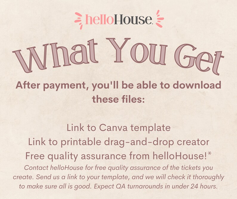 Editable Ticket Template and Printable Custom Concert Template ...