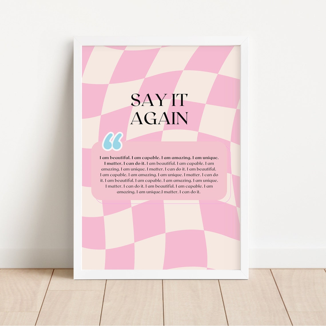 Preppy Wall Art, Wall Art Prints Trendy, Retro Wall Art, Warm Pink ...